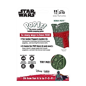 Buffalo Games - Star Wars - Pop It! Boba Fett V