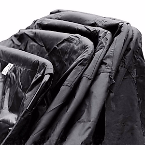 TECHTONGDA Heavy Duty Motorcycle Storage Garage Shelter Shed Cover Blcak Tent Portable Motorcycle Tent Sheds (L/11.3 * 6.2 * 6.2")