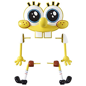 DecoSet® SpongeBob SquarePants™ Creations Cake Topper, 5-Piece Birthday Party Set with Eye-Popping Face and 2 Arms and 2 Legs