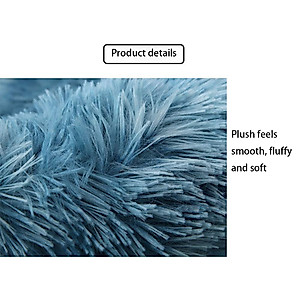 RayMinsin Dog Cat Bed Plush Square Pet Kennel for Small, Medium and Large Dogs Autumn and Winter Sleeping Kennel Cat Kennel Pet Supplies (Pink, XS)