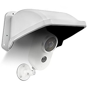 OOSSXX Universal Security Camera Sun Rain Cover Shield, Universal Security Camera Sun Rain Cover Shield, Protective Roof for Dome/Bullet Outdoor Camera