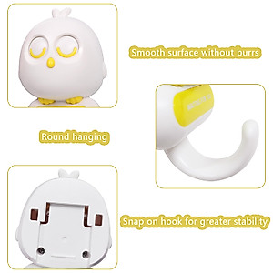 PEPOYO AI Creative Adhesive Coat Hooks，3Pcs Wink Cat Hooks for Hanging Towels, Hats,Coat,Cloth Bags, Belts, Key, for Wall Hanging, Family of Three（Black + White + Brown）