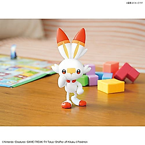 Bandai Hobby - Pokémon - 05 Scorbunny, Bandai Spirits Pokémon Model Kit Quick!!