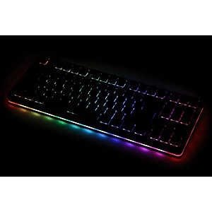 DROP Signature Series Mechanical Keyboard - Tenkeyless TKL (87 Key), Doubleshot Cherry Keycaps, Tactile Holy Panda Switches, Hot-Swap, Backlit RGB LED, USB-C, Aluminum Frame (Classic Midnight)