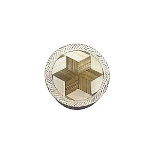 Craft Curl Rice Steamer Natural Bamboo | Durable & Eco-Friendly |Lightweight & Food Safe | Bamboo Rice Steamers |Sticky Rice Serving Basket 6 Cubic Inches|