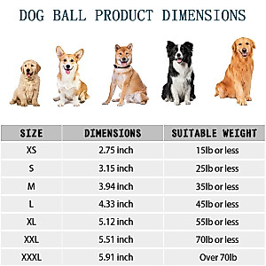 KKBDOO Squeaky Ball for Dogs, Interactive Dog Toys for Boredom, Pet Toys for Dogs, Fun Engaging Sounds Wiggle Ball, Active Rolling Ball Dog Toys for Small Dogs-2.75 inch