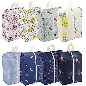 Travel Shoe Bags Waterproof Portable Shoe Storage Pouch with Handle for Men & Women