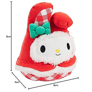 Squishmallows 8-Inch My Melody - Official Jazwares Plush - Collectible Soft & Squishy Hello Kitty Stuffed Animal Toy - Add to Your Squad - Gift for Kids, Girls & Boys