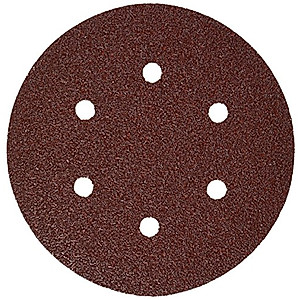 Bosch SR6R040 5-Piece 40 Grit 6 In. 6 Hole Hook-And-Loop Sanding Discs