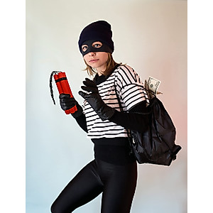 Nicky Bigs Novelties Adult Fake Dynamite Red TNT 6 Stick Bundle Plastic Prank Pretend Explosive Bomb Pack Film Costume Prop