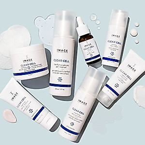 IMAGE Skincare, CLEAR CELL Salicylic Clarifying Pads, Exfoliating Wipes to Clarify Pores for Oily Prone Skin, 60 Pads