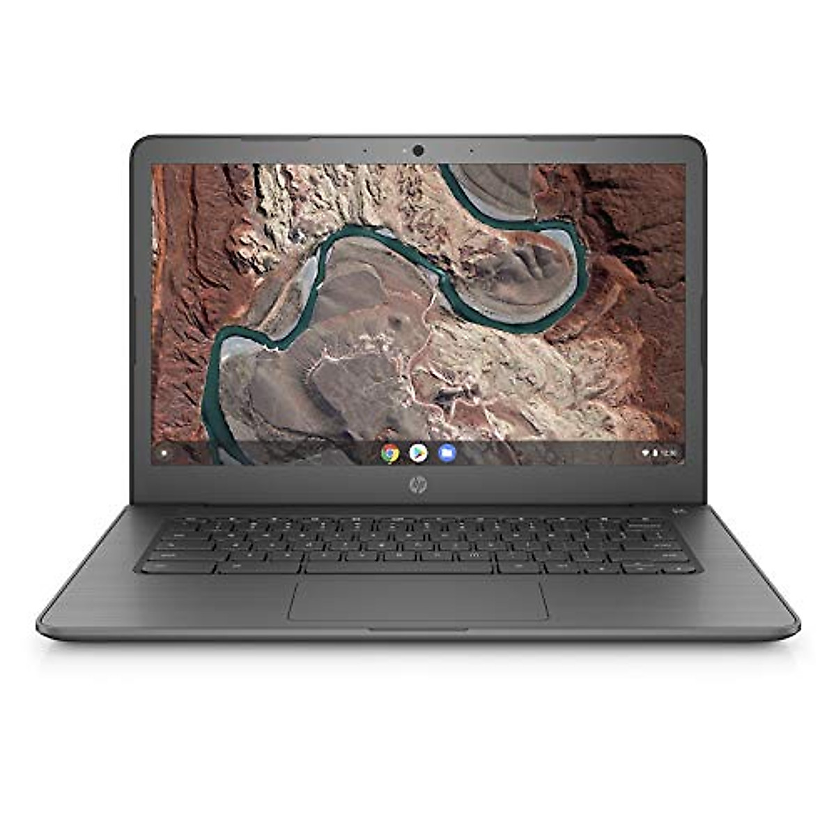 HP Chromebook 14-inch Laptop with 180-Degree Swivel, AMD Dual-Core A4-9120 Processor, 4 GB SDRAM, 32 GB eMMC Storage, Chrome OS (14-db0020nr, Chalkboard Gray)