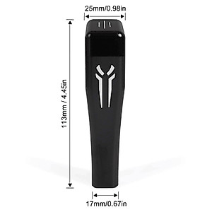 RANSOTO UTV Shift Knob Gear Selector Shift Knob Grip Aluminum Compatible with 2017-2024 Can Am Maverick X3 / X3 MAX Replace 715004866