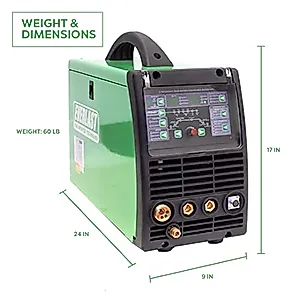 2021 Everlast PowerMTS 211Si MIG TIG Stick 200amp 110v/220v Multi Process new Welder