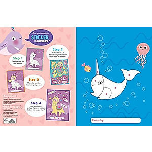 My First Sticker By Numbers: Magical Creatures: Awesome Activity Book with 500+ Big Stickers for Toddlers and Preschoolers!