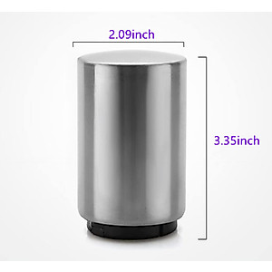 Beer Bottle Opener, Magnetic Automatic Stainless Steel Push Down Opener, No Cap Can Escape, Quick Open Cap for Kitchen Home Bar Restaurant Household Utensils
