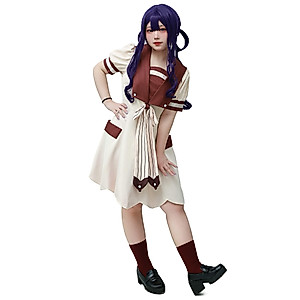 C-ZOFEK Cosplay Costume Halloween Dress with Socks (Medium)