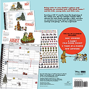 Darth Vader & Family 2021 Family Calendar