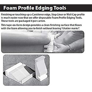 Stegmeier Regular Foam Profile Edging Tool-Pool Form (4 pcs.)