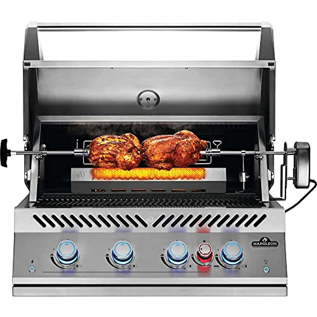 Napoleon BIG32RBNSS Built-in 700 Series BBQ Natural Gas Grill Head 32 Inches, Stainless Steel