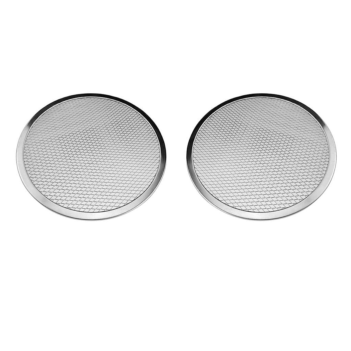 Unknown 2pcs Round Aluminum Screen Mesh Oven Plate 16inch