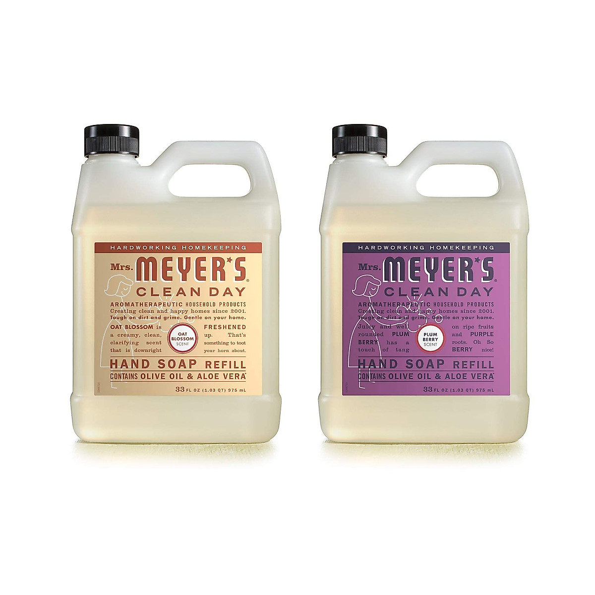 Mrs. Meyer's Variety Pack (Oat Blossom + Plumberry)