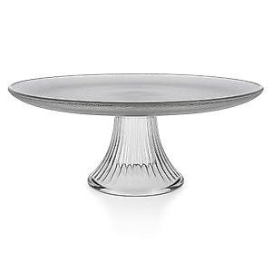 Anchor Hocking Monaco Cake Set, STD, Crystal