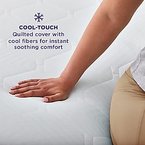 Sleep Innovations Arlo 12 Inch Cooling Firm Support Foam Mattress, Full Size, Bed in a Box, Airflow Foam, Firm Feel