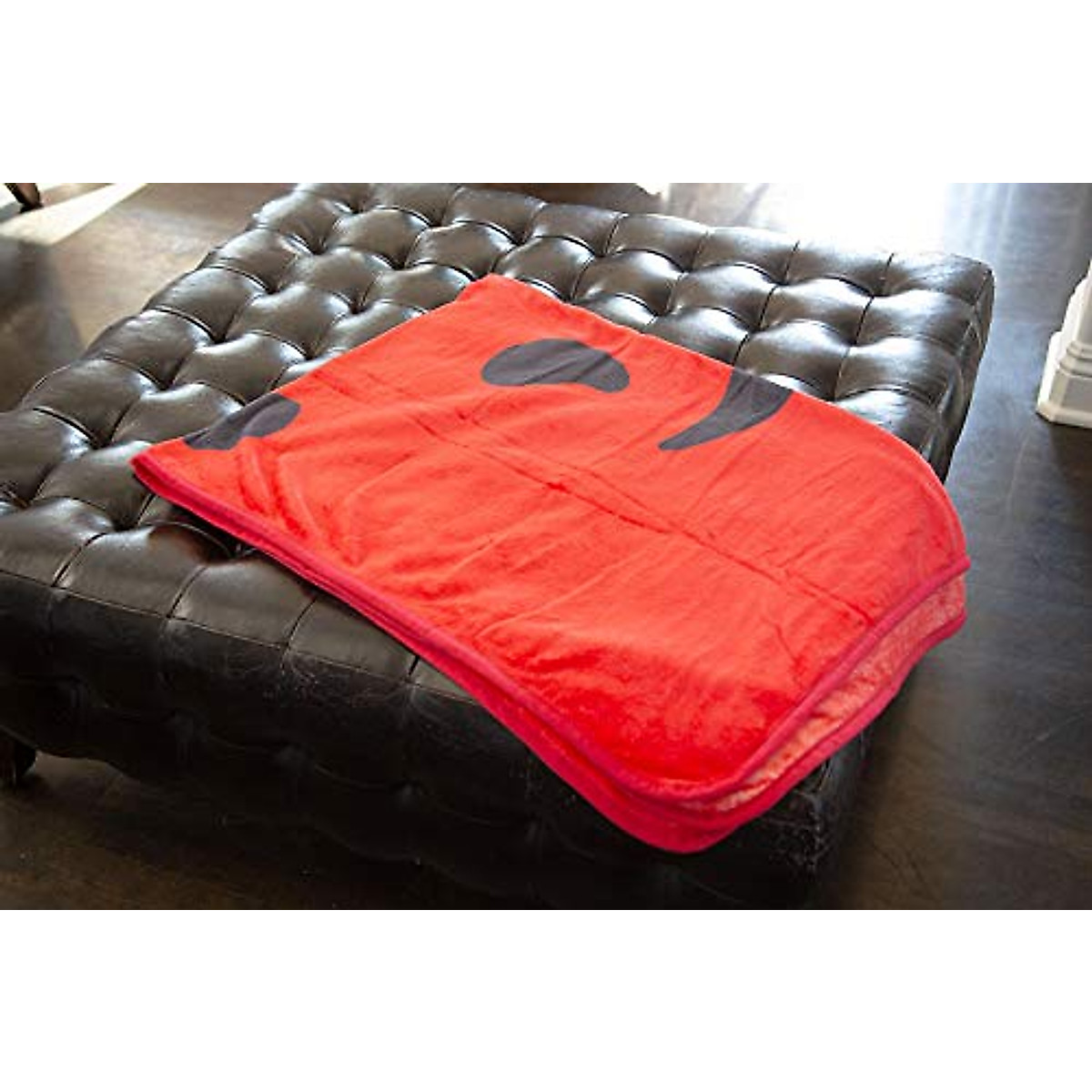 Kool-Aid Man Plush Throw Blanket | Cozy Sherpa Wrap Covering for Sofa, Bed | Super Soft Lightweight Fleece Blanket | Geeky Home Decor | 45 x 60 Inches