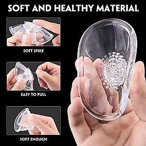 Nipple Toy-Vibrating Nipples Toy with 10 Modes Women's Sex Toys clitorals Stimulator with Romote Control Rechargeable Suction Vibrators Breast Massager for Sex Pleasure Pink