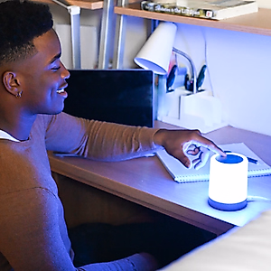 LuvLink Friendship Lamp v2.0 - Extended WiFi Range - Simple Bluetooth Setup (Set of Three)