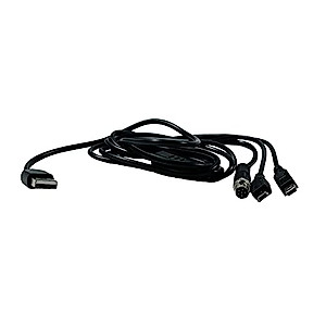 XP Deus II Charging Cable - Charge RC, Coil, and Headphones