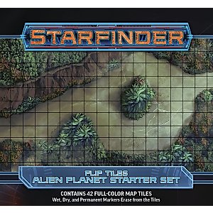 Starfinder Flip-Tiles: Alien Planet Starter Set