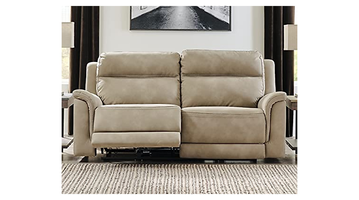 Next-Gen DuraPella Power Reclining Sofa in Sand