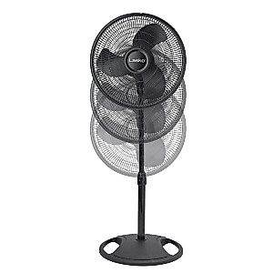 Lasko 2521 16" Oscillating Stand Fan, 16 Inch, Black