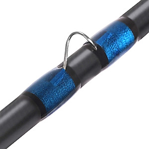 14' Spey Fly Fishing Rod 6 Sections 14FT 9/10 Spey Rod Carbon Fiber Blanks Two Handed Handle Cork Grip