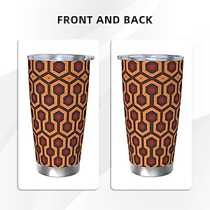 WXZYFP Car cup (single silver rim), can use a straw or drink directly, easy to use.Shining Overlook