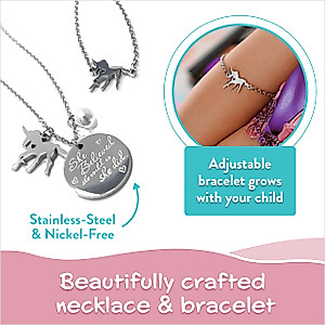 The Memory Building Company Unicorn Jewelry Box for Girls & Boys - Kids Music Box - Musical Jewelry Box for Little Girls - Christmas Gifts and Toys for Girls and Boys