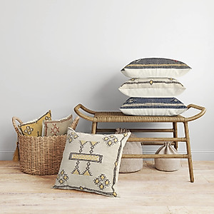 Trade Star Sabra Kilim Pillow Cover Luxurious Farmhouse Cushion Case 100% Thick Cotton Sofa Pillow Cover for Living Room Décor Handwoven Beautiful Cushion Cover