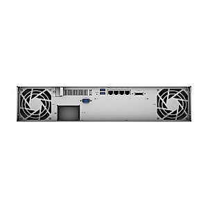 Synology RackStation RS1221+ Rack Mount NAS Server Bundle with Rail Kit, Ryzen CPU, 32GB Memory, 32TB HDD, Synology DSM Operating System, iSCSI Target Ready