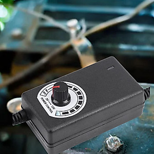 AC to DC Converter 110V-240V AC to DC 3-12V 2A Power Adapter Supply-Adjustable for Motor Speed Controller 110-240V