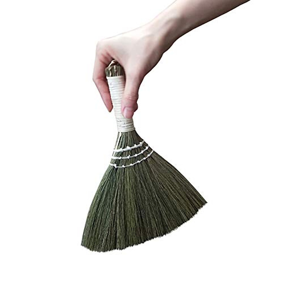 Handmade, Natural Straw Broom for Desk and Table, Dusting Brush