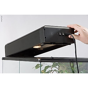 Exo Terra Dual Top UV Light & Basking Spot Canopy for Reptile Terrariums, PT2232