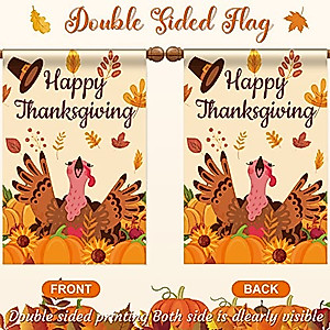 28 x 40 Inch Large Holiday Yard Flags 12 Pack Seasonal Garden Flags Valentine's Garden Flags Double Sided Seasonal Lawn Flags Polyester Festive Outdoor Flag Set for Seasons Holiday Outside Decoration