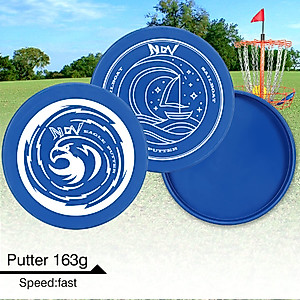 Disc Golf Set 12 PCS Flying Discs with Blue Bag & Pickleball Set with Net (Graphite Pickleball Paddles)