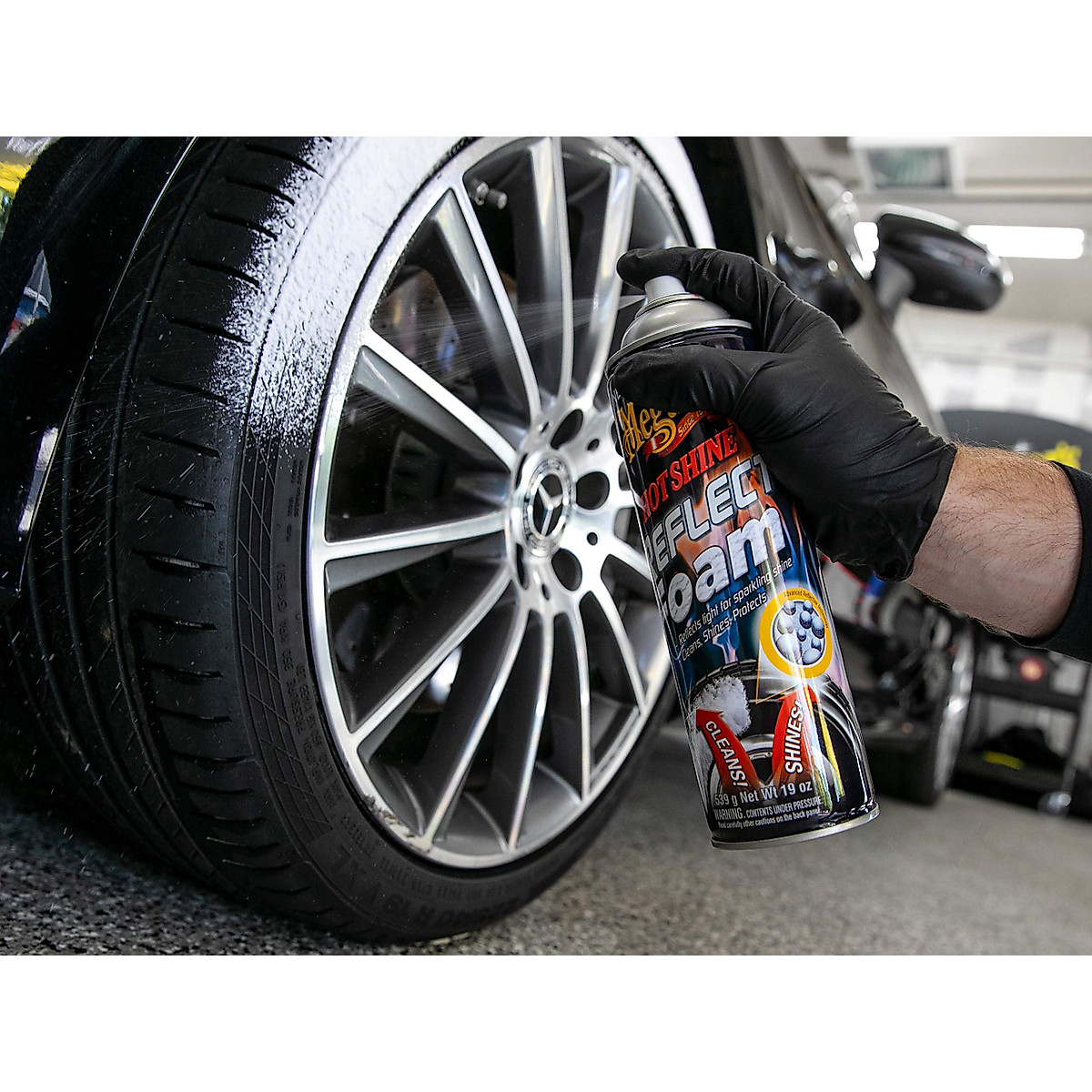 Meguiar's G2819 Hot Shine Reflect Foam, 19 oz.