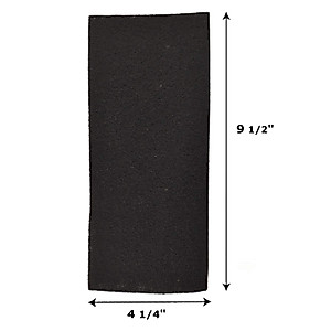 HQRP 4-pack Carbon Filter compatible with Holmes HAP9412 HAP9413 HAP9414 HAP9415 HAP9421 HAP9422 HAP9423 HAP9424 HAP9425 HAP9240 HAP9242 HAP9243 HAP9241 HAP702 HAP706 HAP716 HAP1702 HAP1200 models