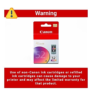 Canon 0619B002 CL-52 Photo Ink Cartridge, Compatible to iP6310D/iP6220D and iP6210D