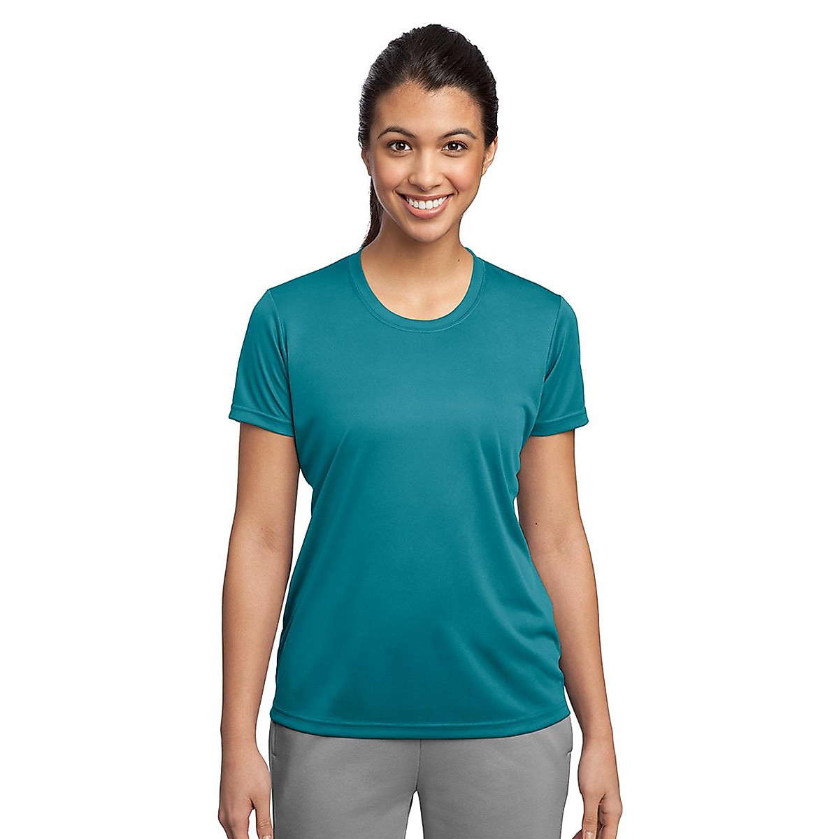 SPORT-TEK Women's PosiCharge Competitor Tee L White