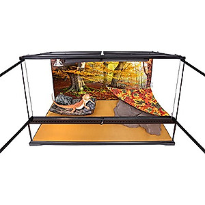 Carolina Custom Cages Natural Habitat Rocks, Deep Maroon, Medium Size Pair